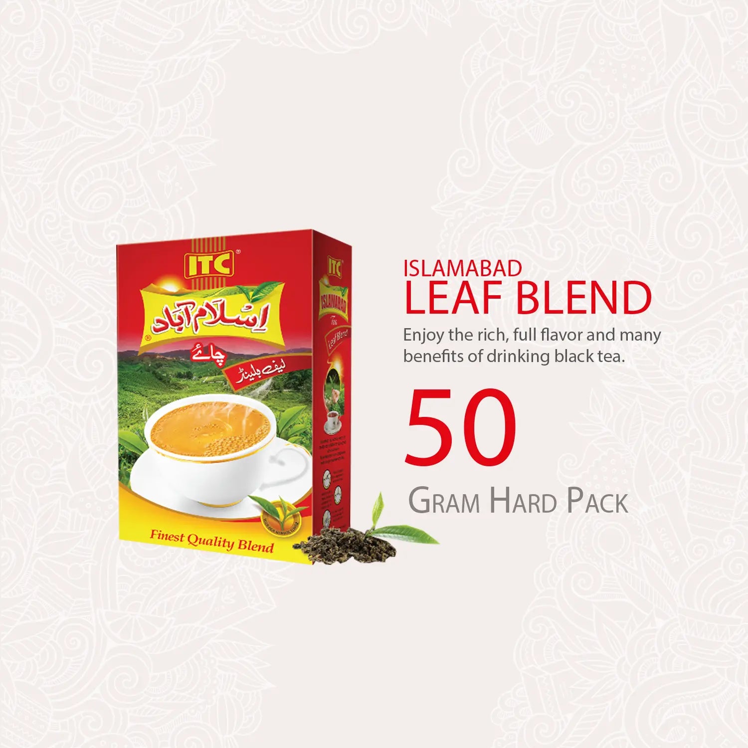 Islamabad Tea Leaf Blend 50 Gram Hard Pack Islamabad Tea Company