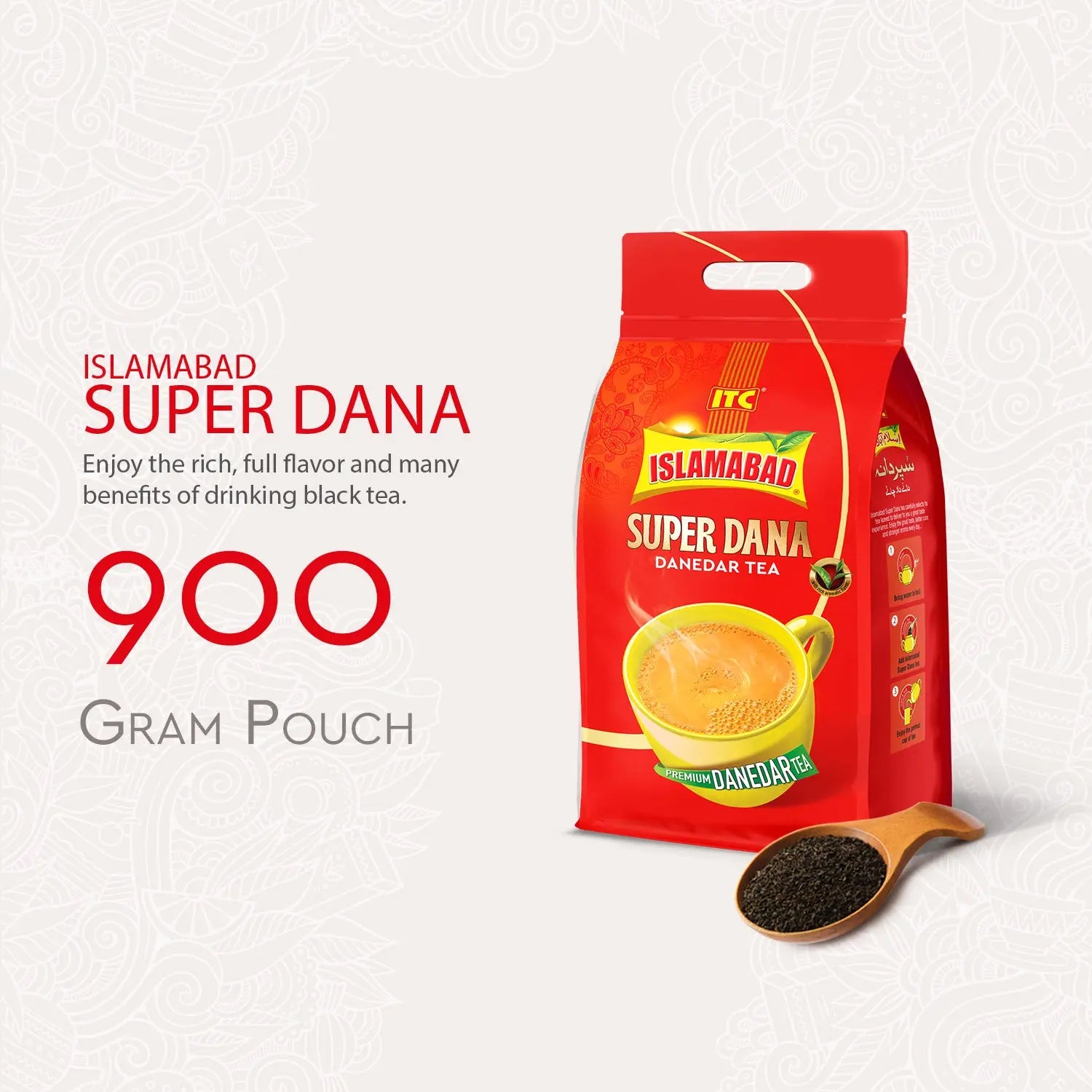 Islamabad Tea Super Dana 900 Gram Pouch – Islamabad Tea Company