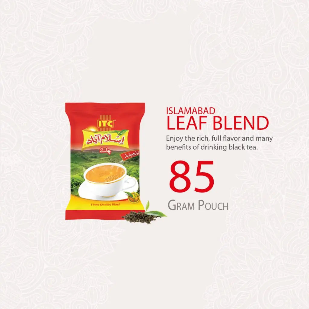 Islamabad Tea leaf blend 85 Gram Pouch – Islamabad Tea Company