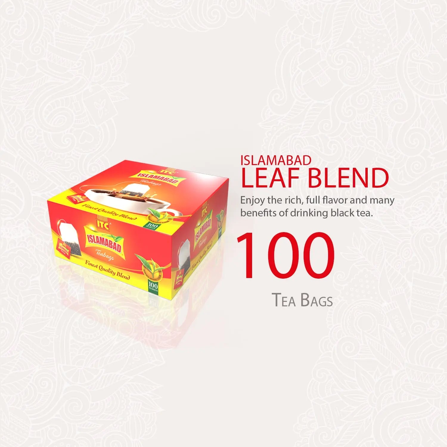 Islamabad Tea - 100 Tea Bags – Islamabad Tea Company