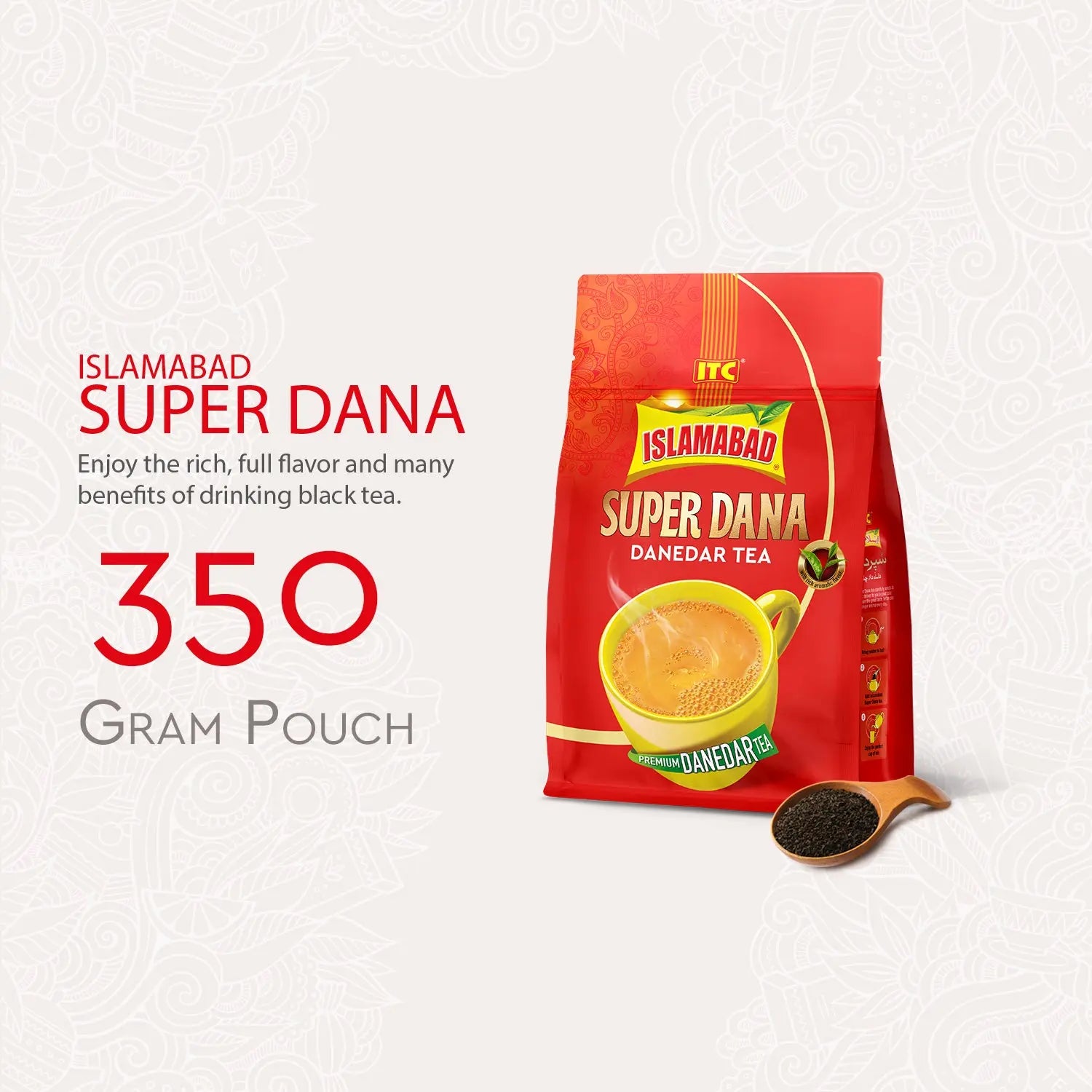 Islamabad Tea Super Dana 350 Gram Pouch – Islamabad Tea Company